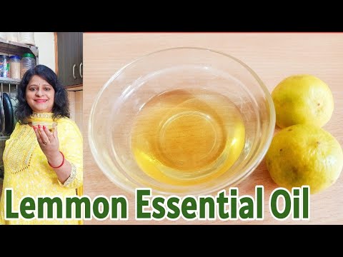 DIY Lemon Essential Oil | Homemade Lemon Zest Oil | How to Make Lemon ...