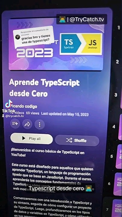 Typescript desde cero 👨‍💻 - YouTube