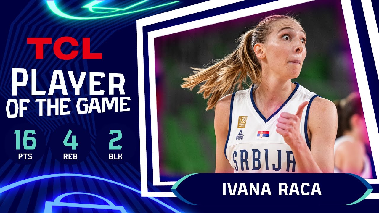 Ivana Raca (16 PTS) | TCL Player Of The Game | Serbia vs Slovakia ...