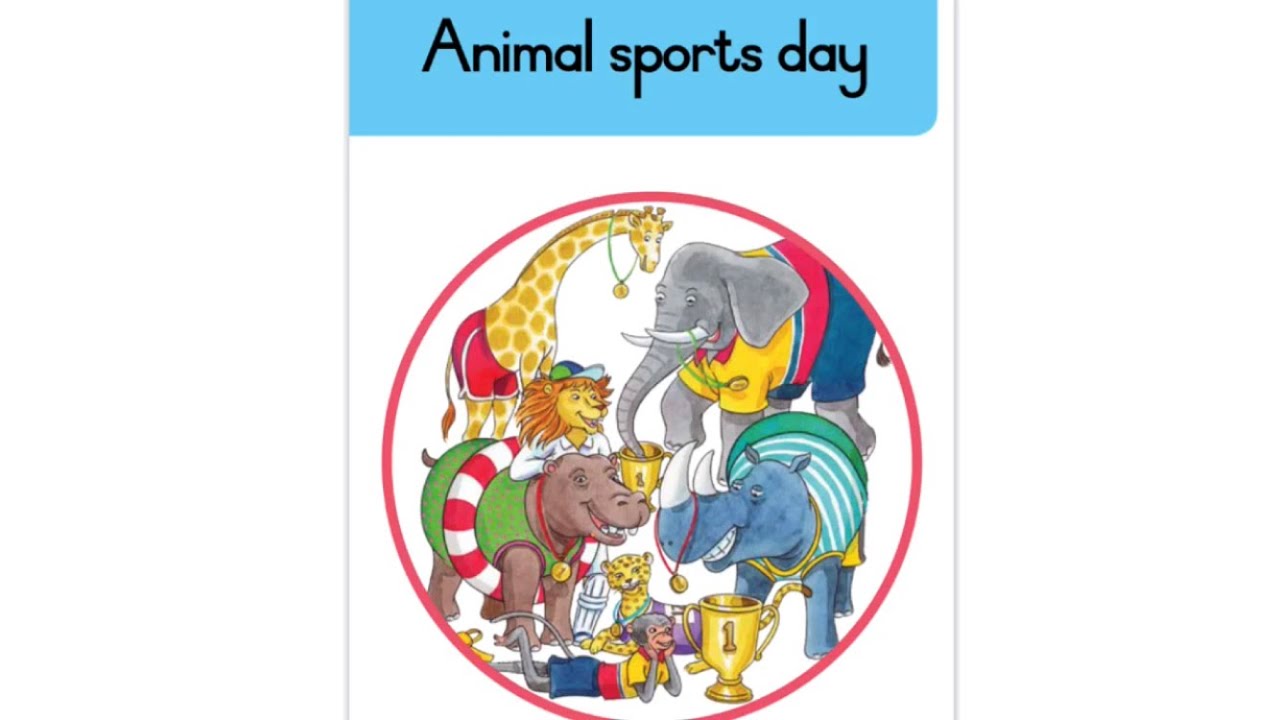 Animal sports day (story) - YouTube