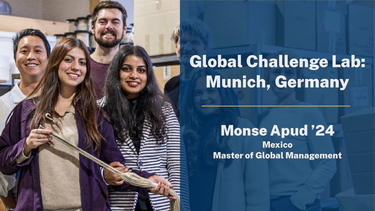 Monse Apud’s Sustainability Journey: Global Challenge Lab in Munich ...