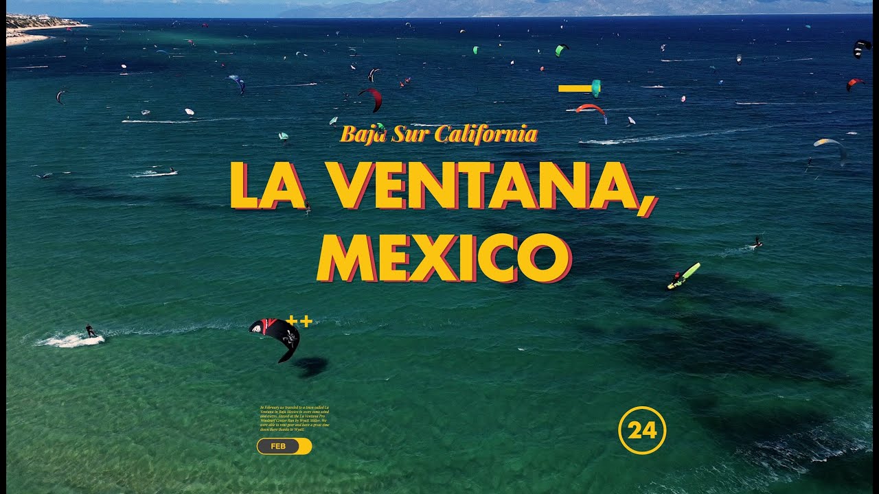 Foiling in La Ventana, Mexico - YouTube