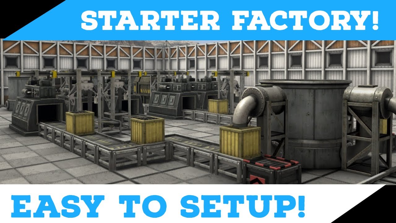 Automation Empire EP2 - How to setup a starter factory. - YouTube