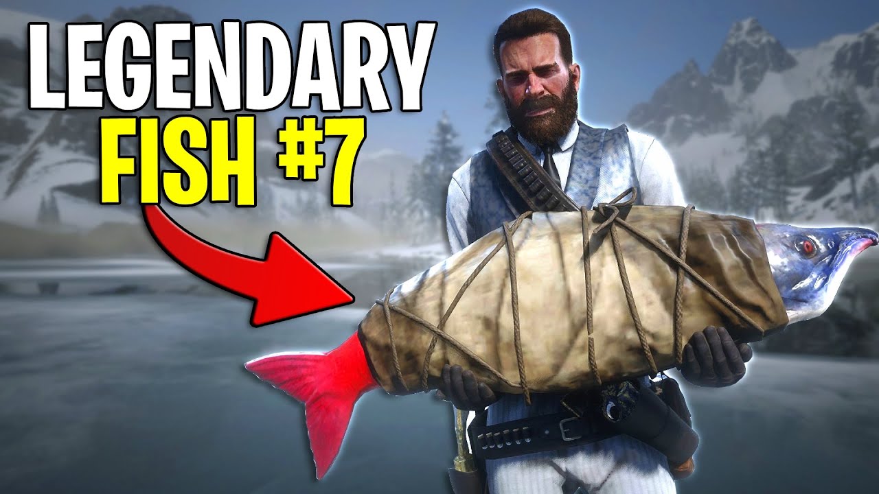 Catching All Legendary Fish In Red Dead Redemption 2 - YouTube