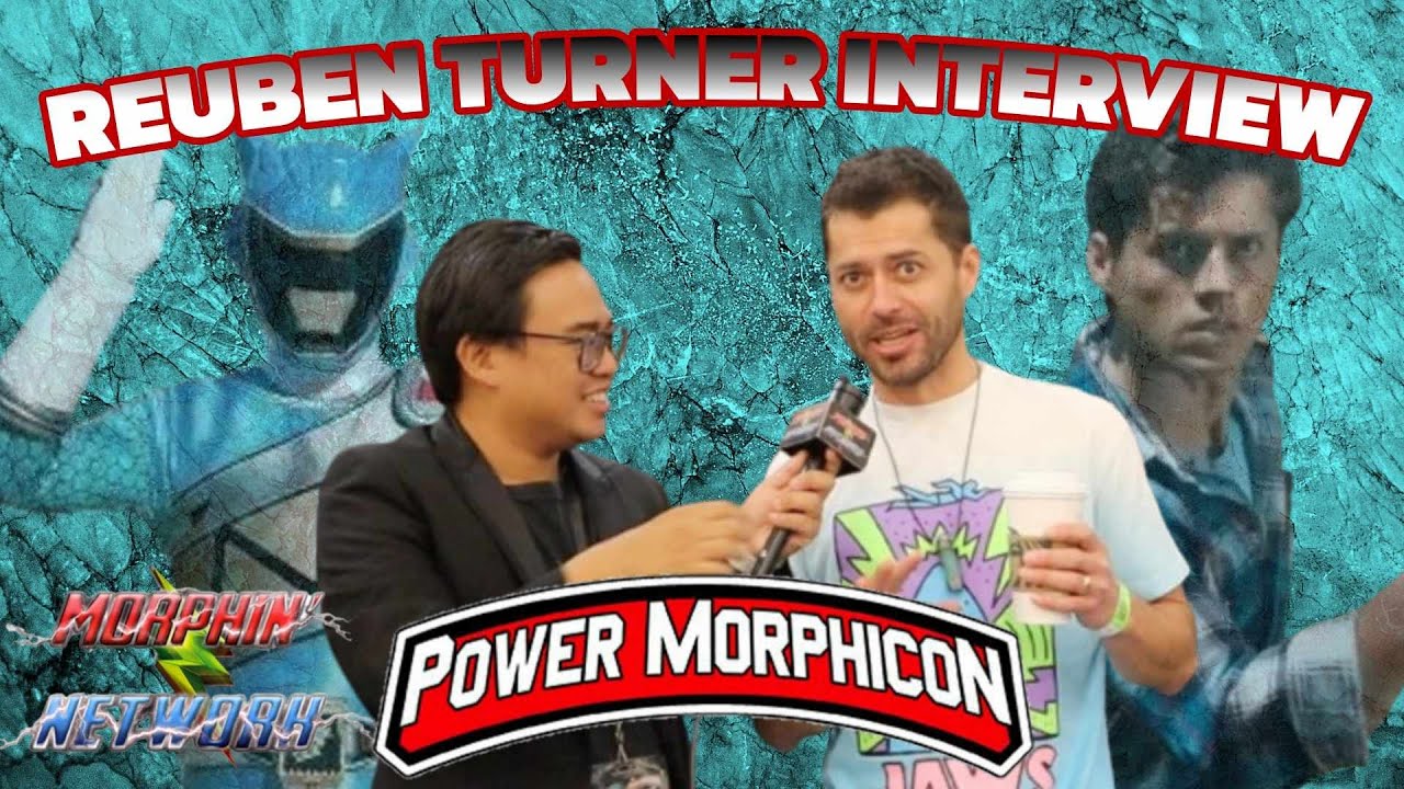 Reuben Turner (Dino Charge Aqua Ranger) Power Morphicon 2024 interview ...