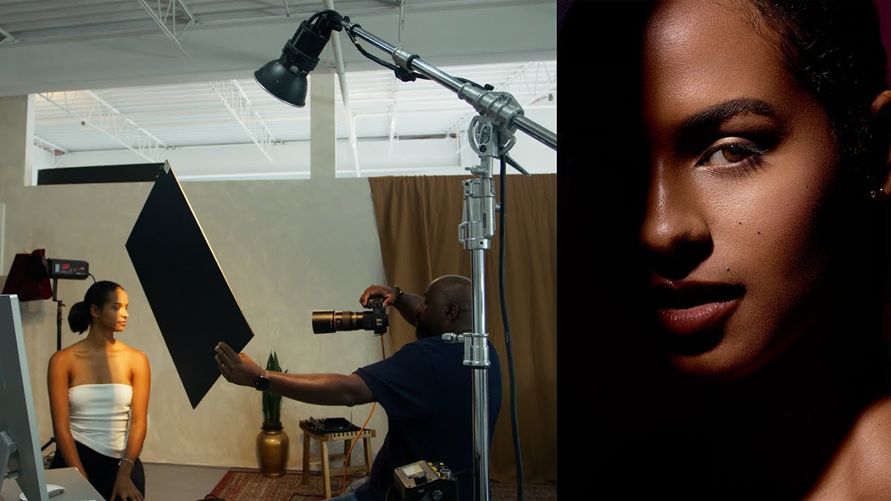 How to Shoot Stunning High-Contrast Portraits: Behind the Scenes - YouTube