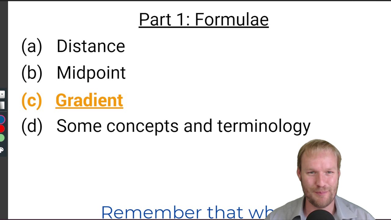 Gr10 EM Mathematics - Analytical Geometry 01c - Formulae - Gradient ...