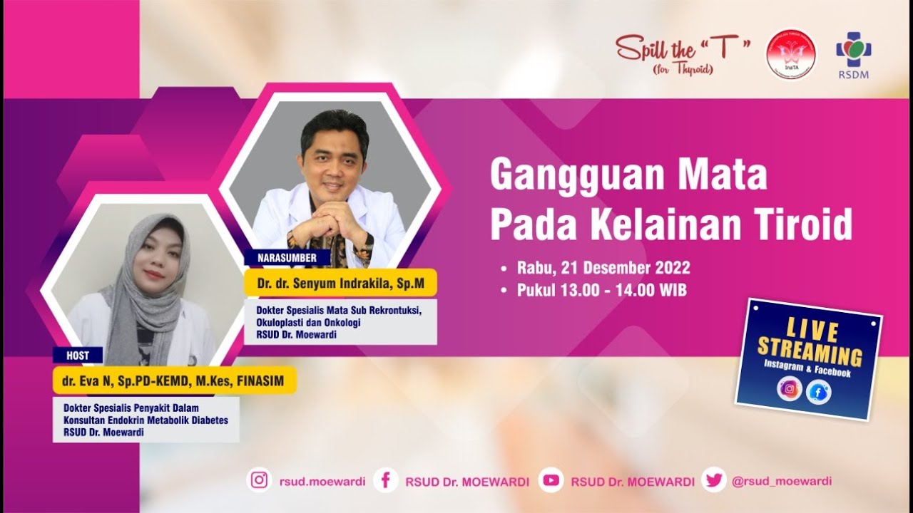 Ganguan Mata Pada Kelainan Tiroid | Spill The Tiroid - YouTube