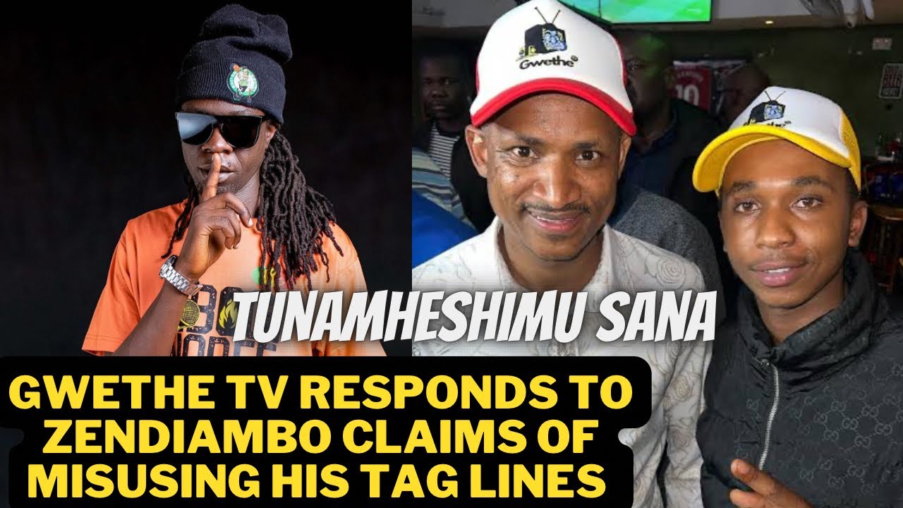 Gotha Tena! Gwethe Tv Reacts To Zendiambo Claiming He Stole His Viral ...