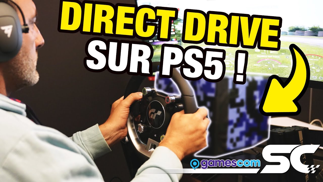 Thrustmaster : Un volant Direct Drive PS5 en approche, et on l'a essayé ...