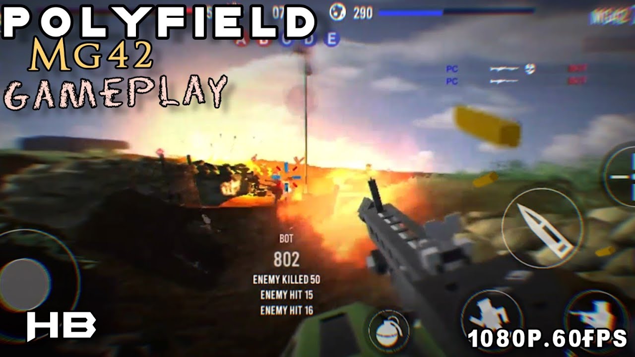 [ Polyfield ] New MG42 Gameplay / 1080P.60FPS. - YouTube