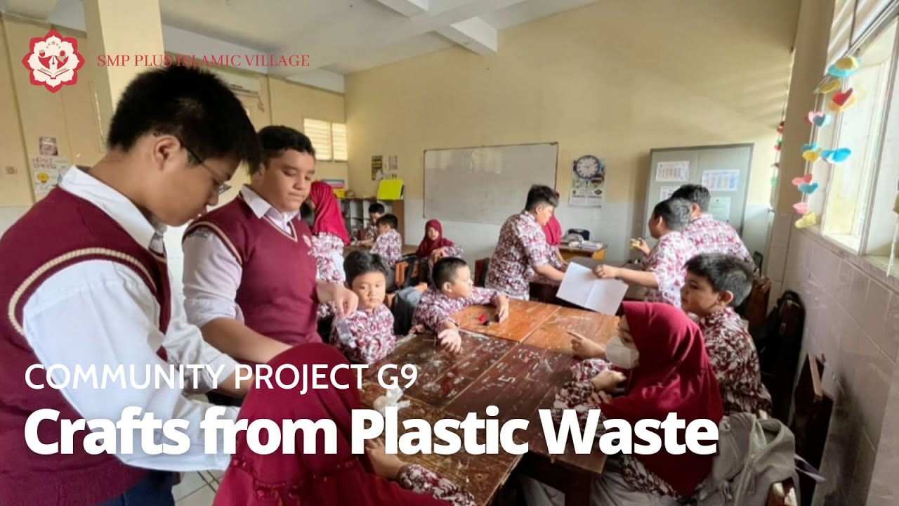 Crafts from Plastic Waste | Community Project G9 - YouTube