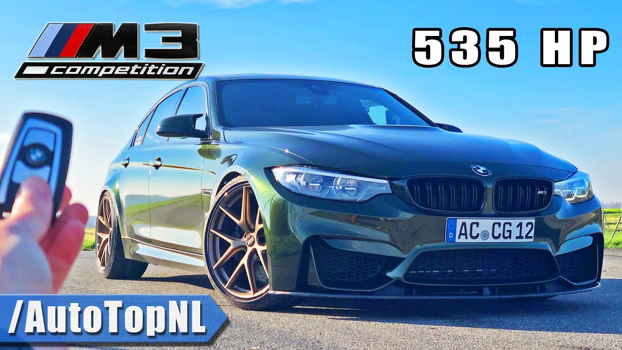 535HP BMW M3 F80 REVIEW on AUTOBAHN [NO SPEED LIMIT] by AutoTopNL - YouTube