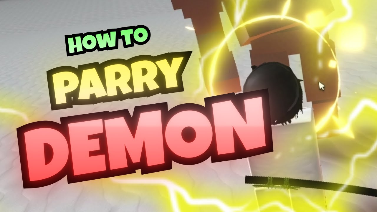 HOW TO BE A PARRY DEMON IN TYPE SOUL ROBLOX - YouTube