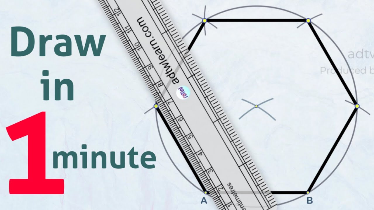 How To Draw A Regular Hexagon Knowing The Length Of One Side Hexagon how-to-draw-a-regular-hexagon-knowing-the-length-of-one-side-hexagon
