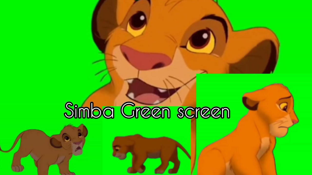 Simba Green screen. - YouTube