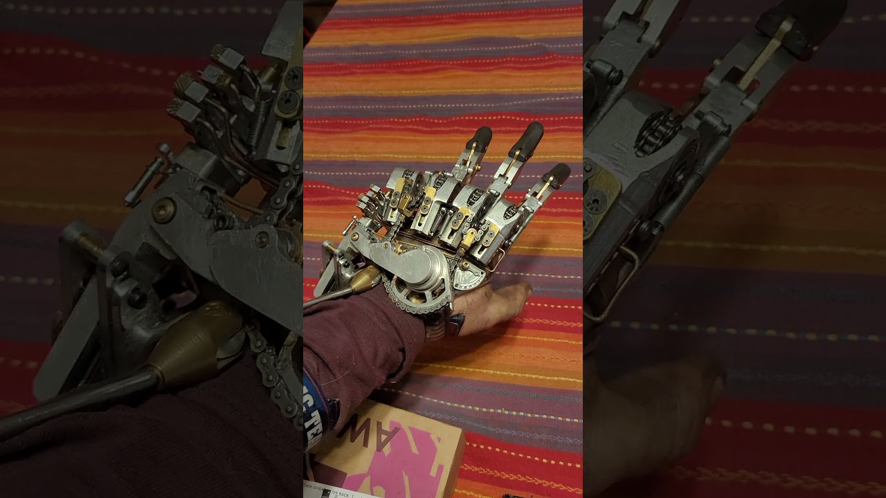 Steampunk Robot Hand