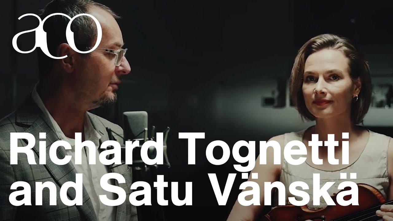 Richard Tognetti and Satu Vänskä | ACO HomeCasts | Australian Chamber ...