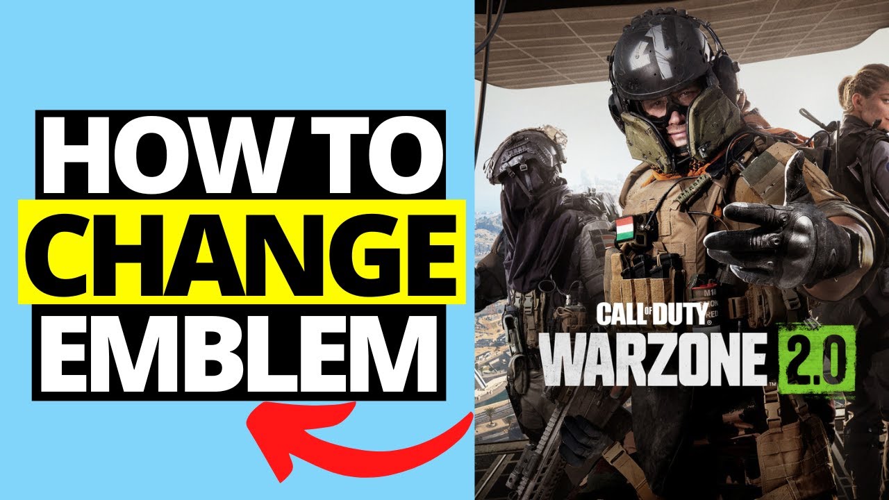 How To Change Emblem or Avatar in COD Warzone 2 - YouTube