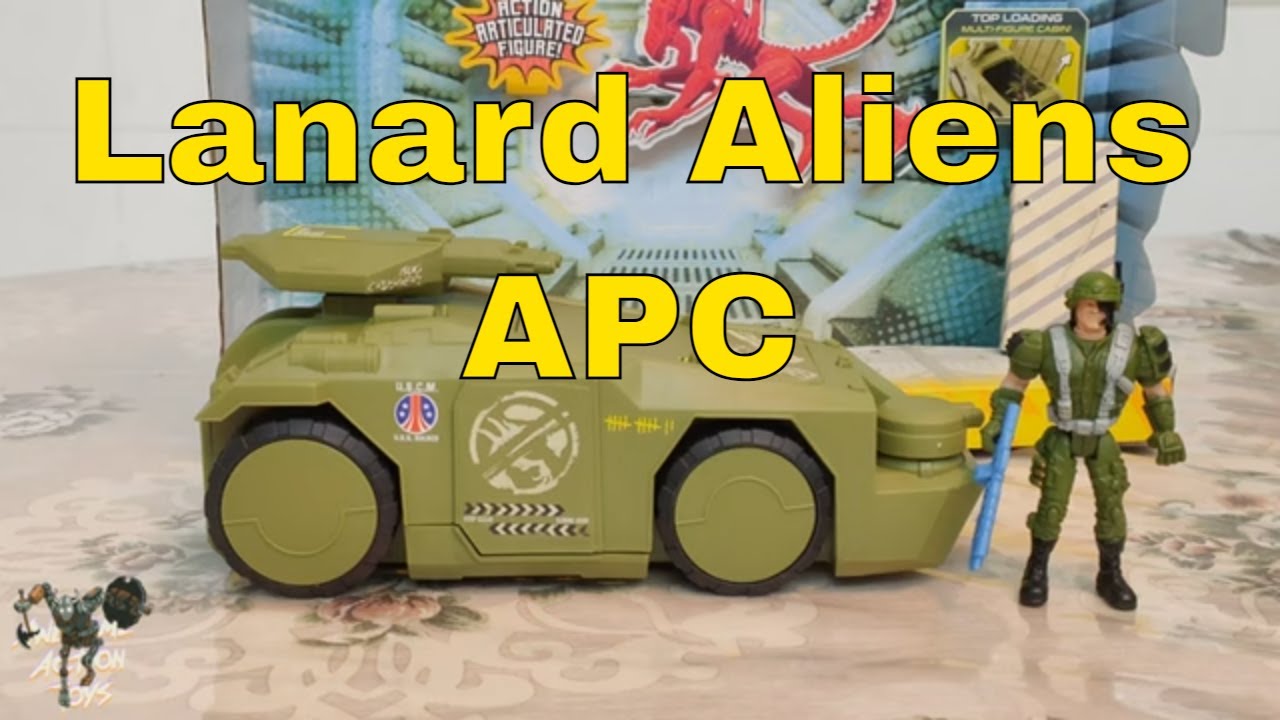 Lanard Aliens APC. a great looking for, but just a little too small ...