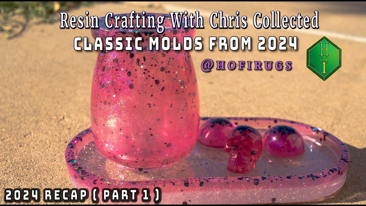 Classic Resin Molds to kick off 2025 | #resincrafting #demoldingresin ...