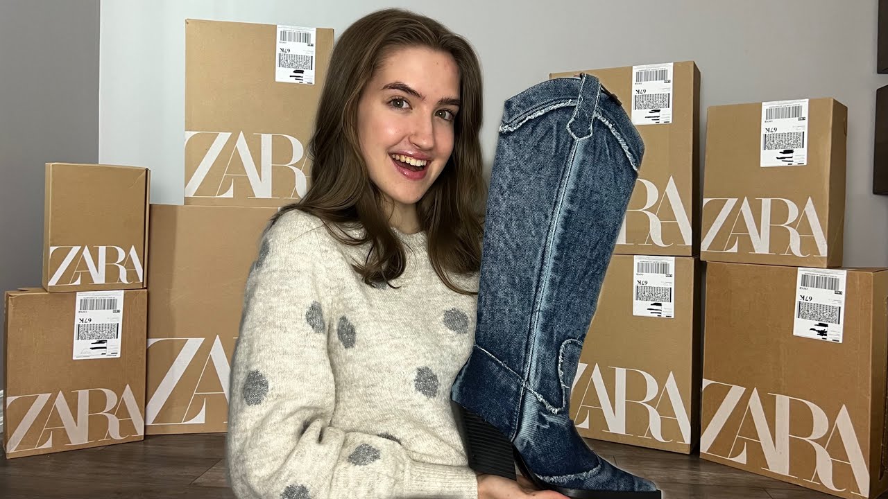 Zara Haul - Try On *ordered way too much* - December 2023 - YouTube