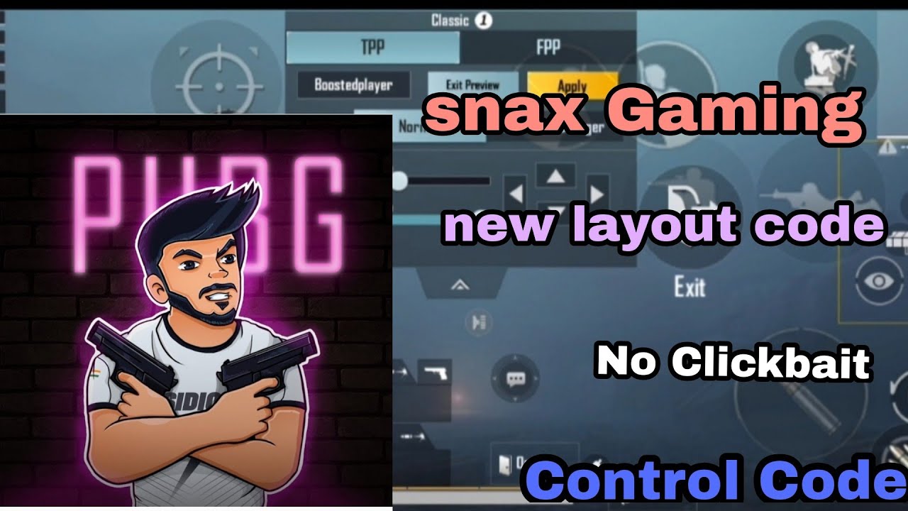 Snax Gaming new layout code | control code | no Clickbait - YouTube