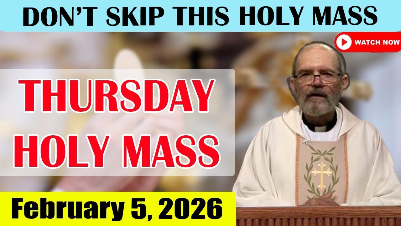Catholic Mass Today | Daily TV Mass, Thursday February 5, 2026 - YouTube