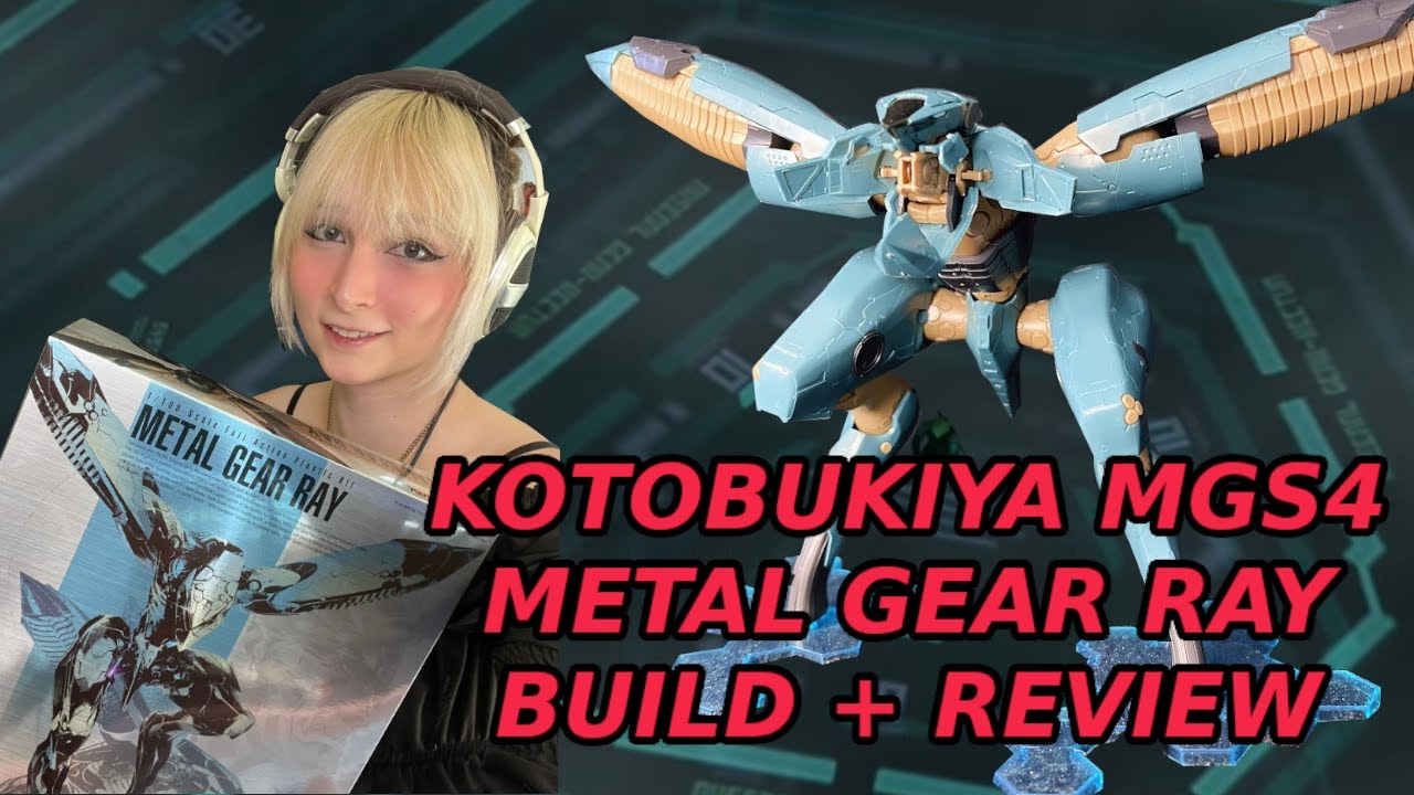 Kotobukiya Metal Gear Ray (MGS4) Build and Review! - YouTube