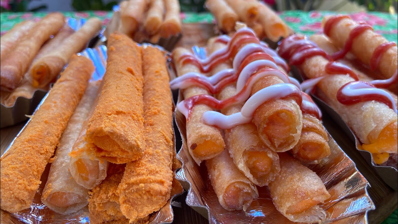 How to make cheese stick | pinoy street food| pangnegosyo - YouTube