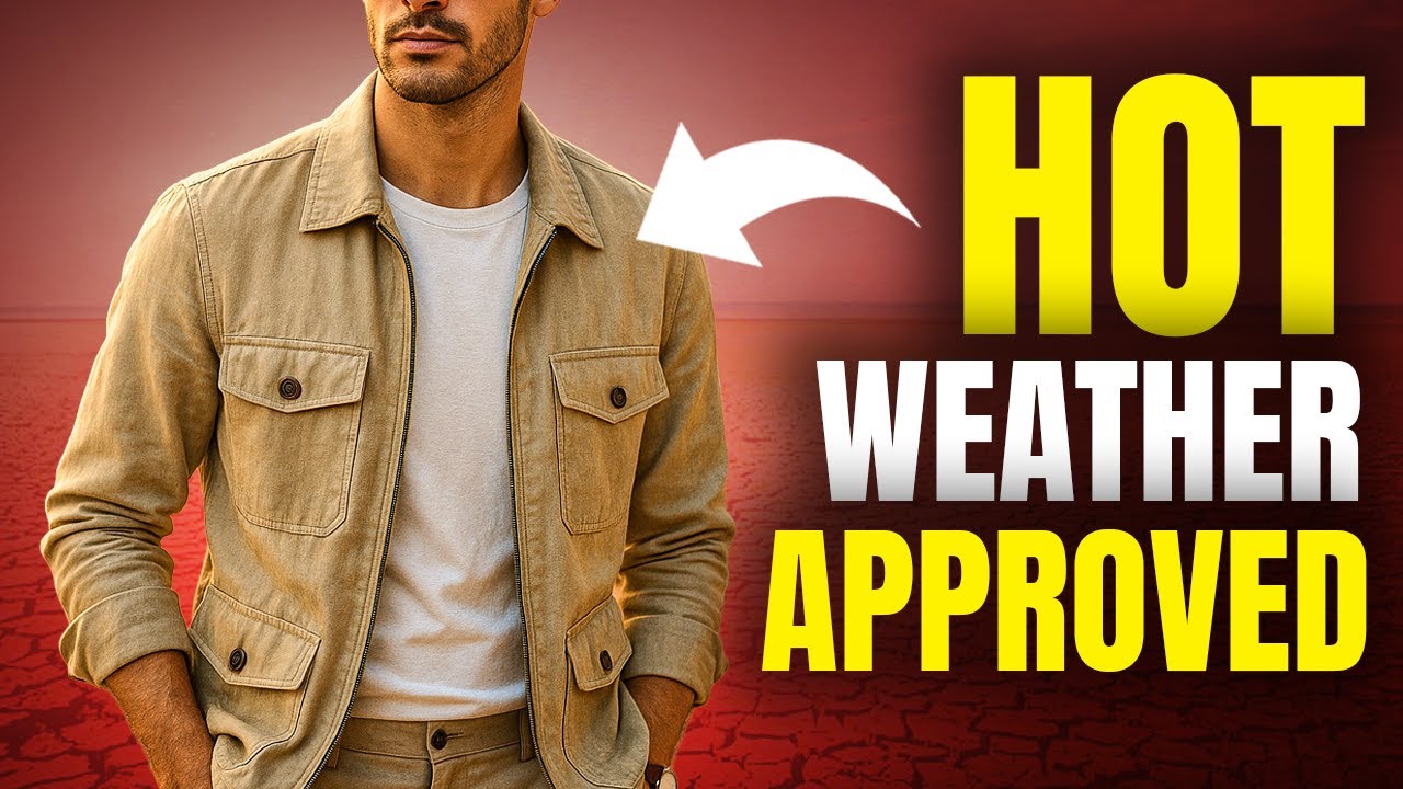Hot Weather Summer Casual Jackets To Level Up Your Style - YouTube