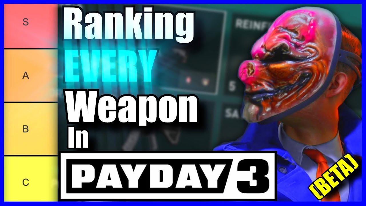 Ranking EVERY Weapon in The PAYDAY 3 Beta - YouTube