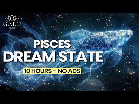♓ Pisces Meditation, Music for Deep Sleep & Emotional Healing No Ads | Galo Studio Zen #mindfulness