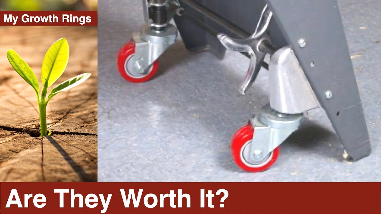 Econo vs Premium Wheel Upgrades for your Shopsmith Casters: Are They Worth It? - YouTube