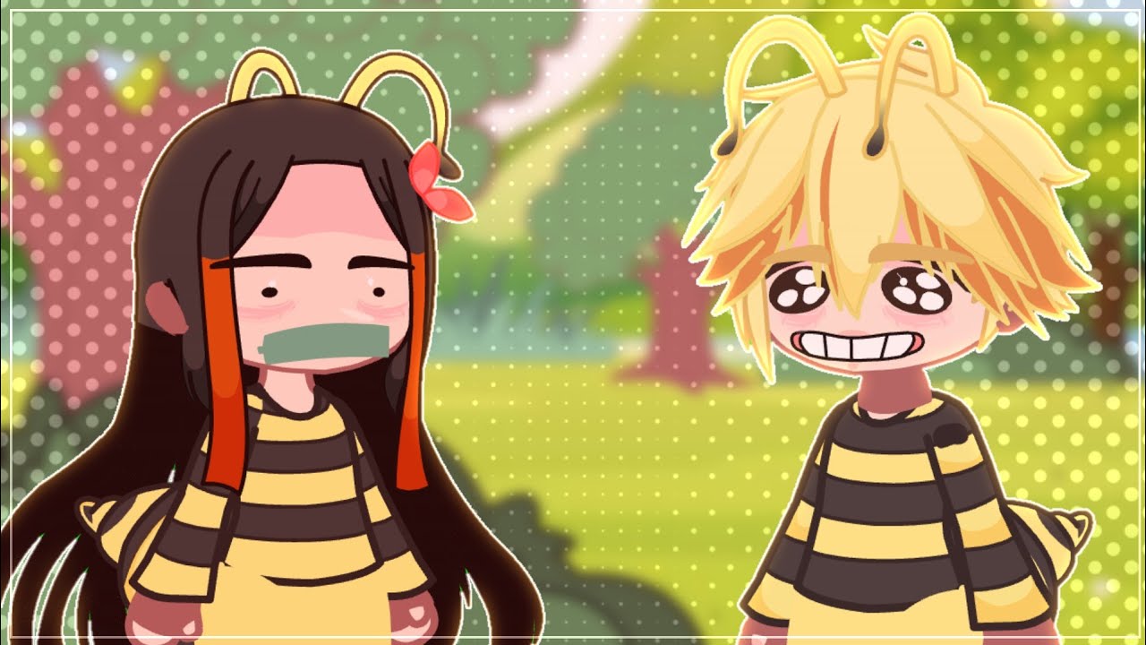 →🐝 As abelhas se comunicam dançando║ MEME COMÉDIA║GACHA CLUB⇢ By: @ テレビ ...