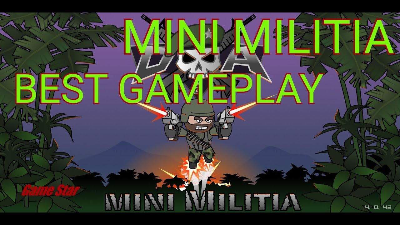 Doodle Army 2 : Mini Militia Gameplay - YouTube