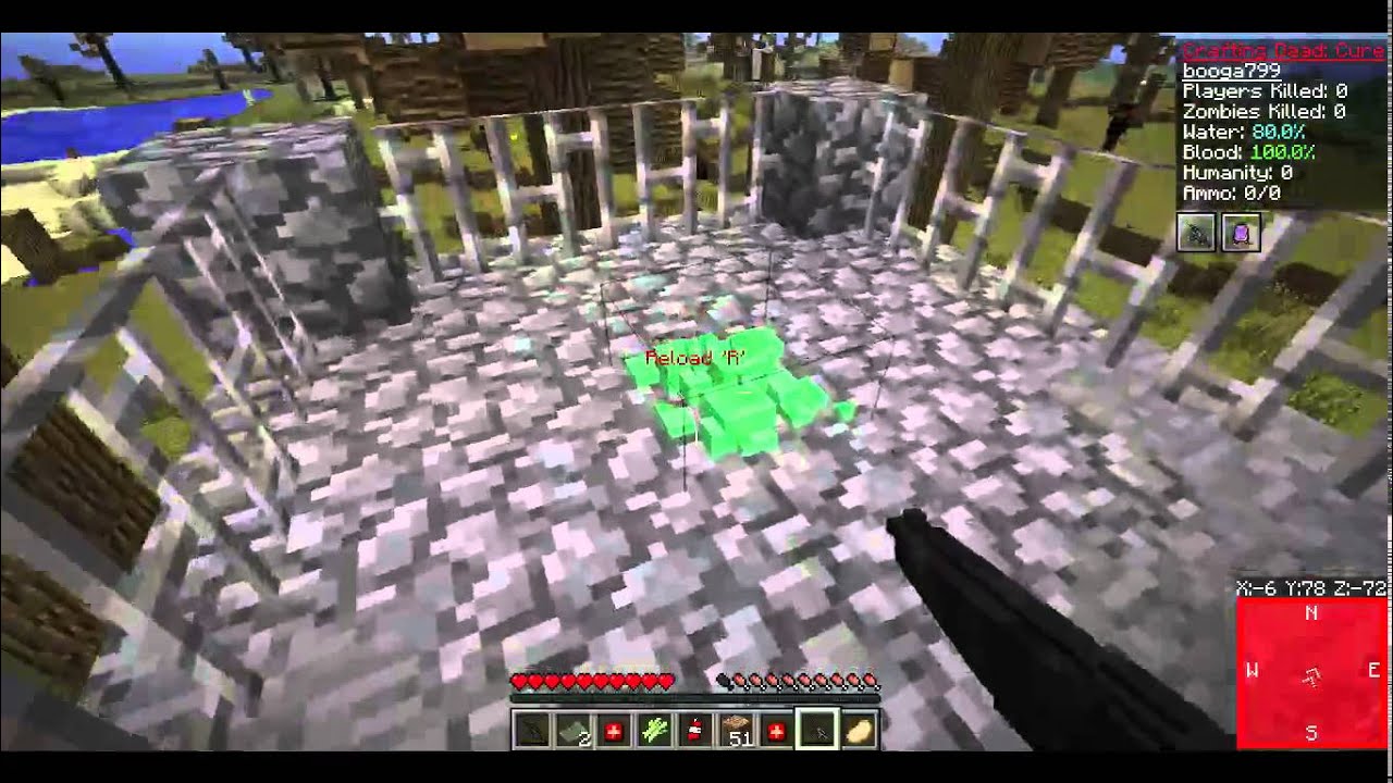 Minecraft crafting dead custom singleplayer map - polkgps