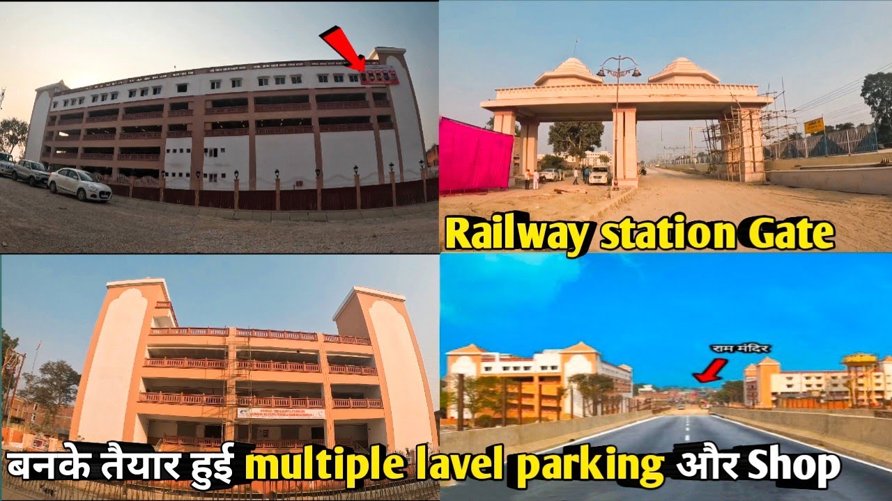 Ayodhya development project | ayodhya mohbara bazar multi level parking | ayodhya construction ...