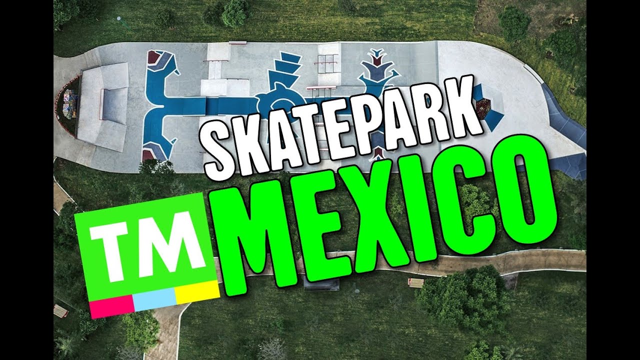 Awesome AZTEC Skatepark in Mexico City! - YouTube