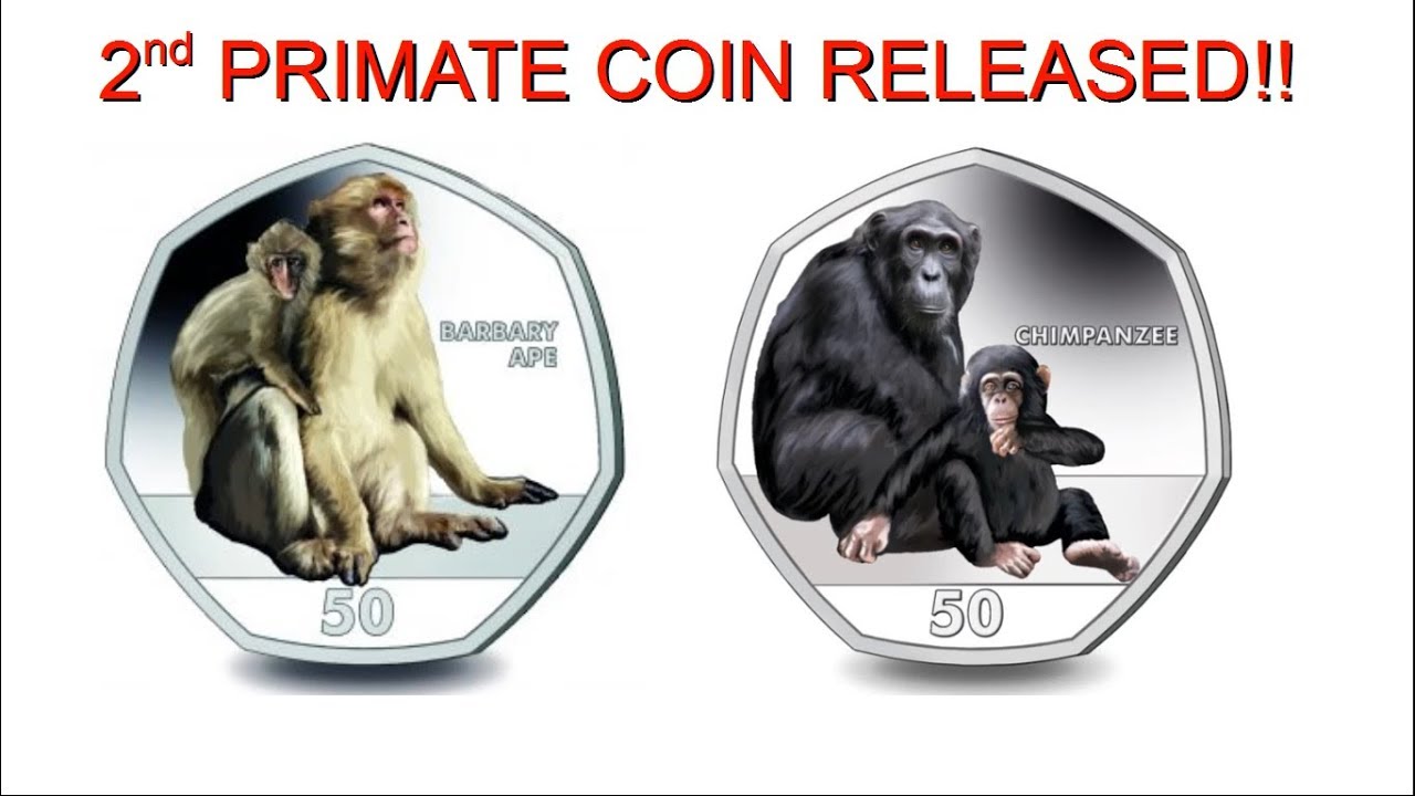 *COIN NEWS* || 2018 CHIMPANZEE 50p NOW AVAILABLE || POBJOY MINT || 2018 ...
