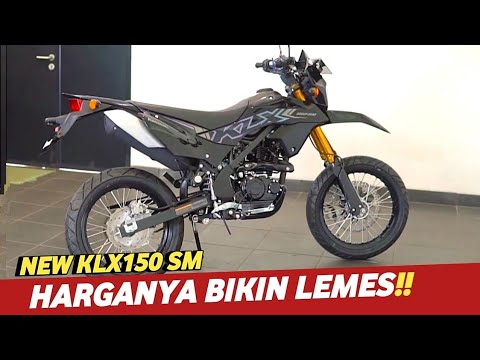 BARU LAUNCHING KLX150 SM 2023 ( SUPERMOTO ) PENGGANTI D-TRACKER INI HARGANYA - YouTube