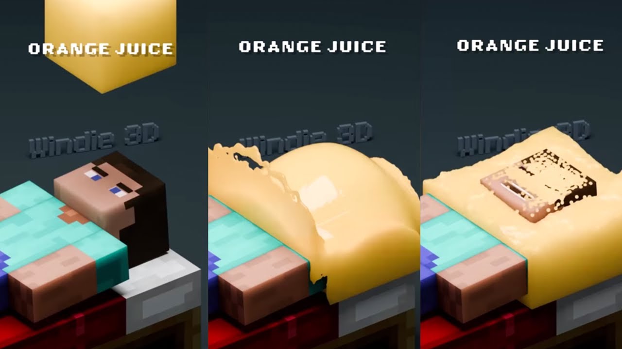 The Most Satisfying Minecraft Fluid Simulations 6 Compilation - YouTube