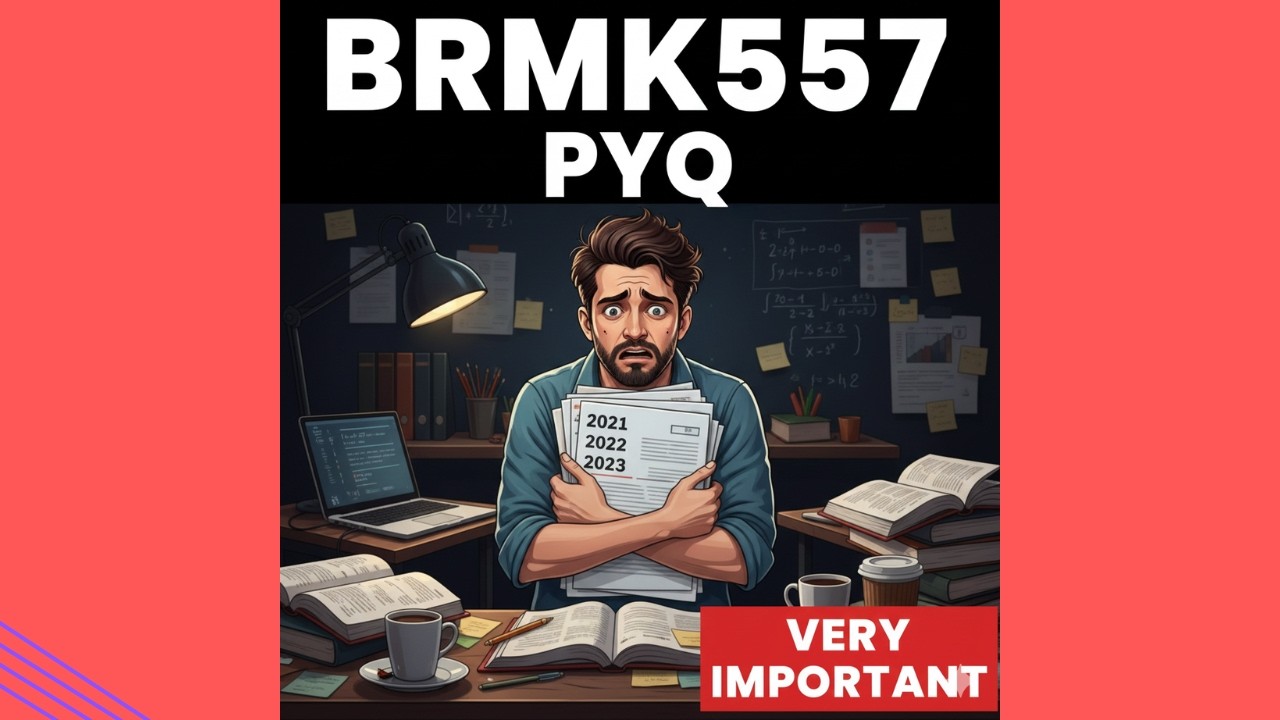 BRMK557 Previous Year Question Papers 2 | VTU 5th Sem | Important ...