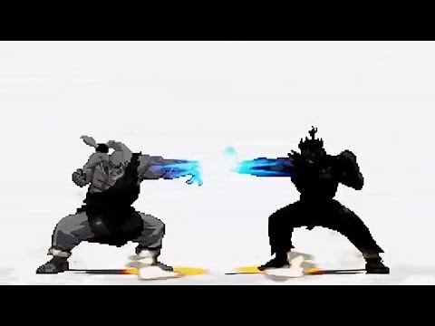 Gouken vs Akuma [Animación] - YouTube