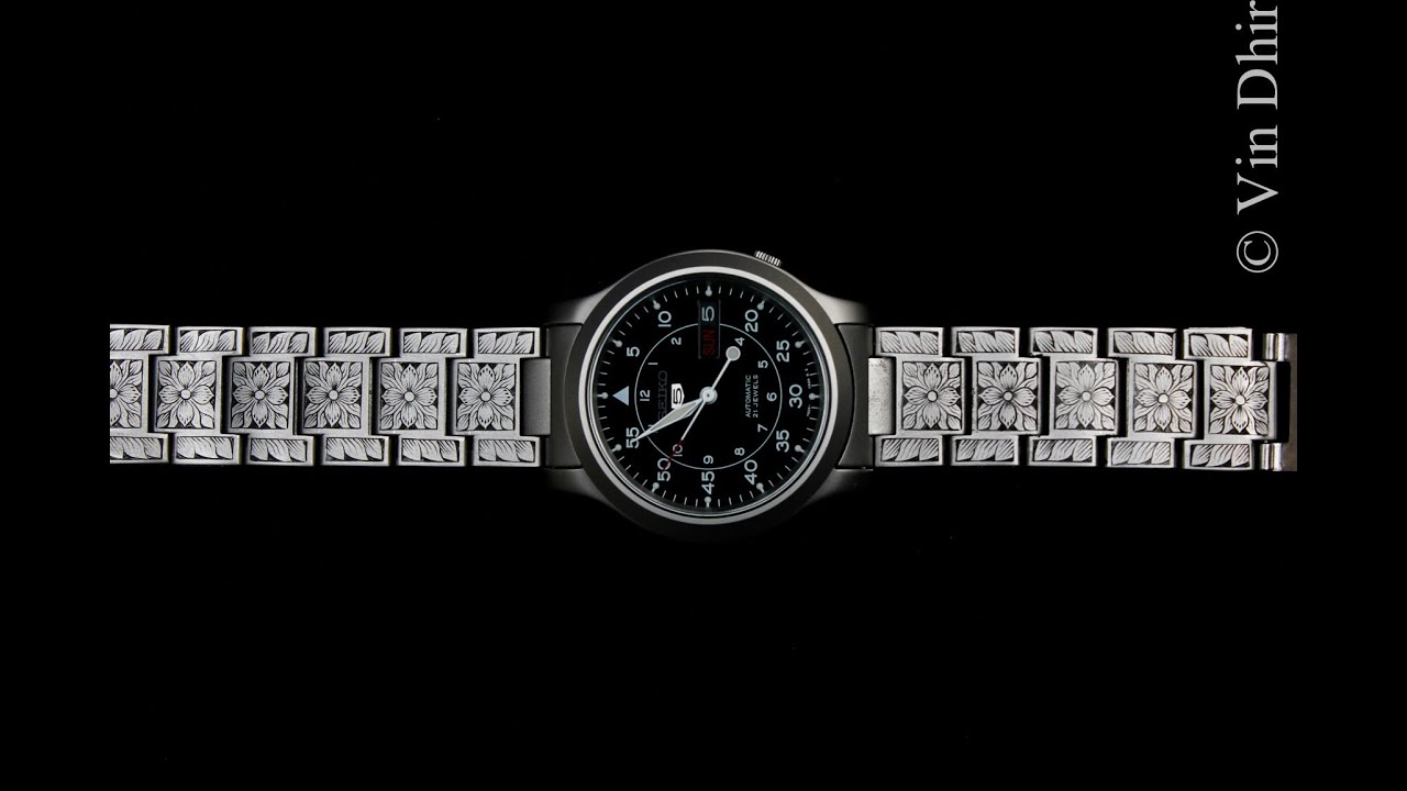 Watch Hand Engraving - YouTube