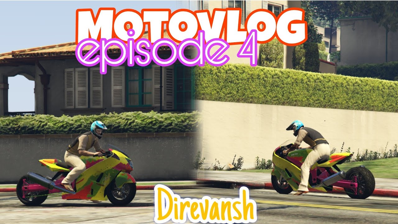 Motovlog Episode 4 | New bike | GTA | #gta #gtaonline #motovlog - YouTube