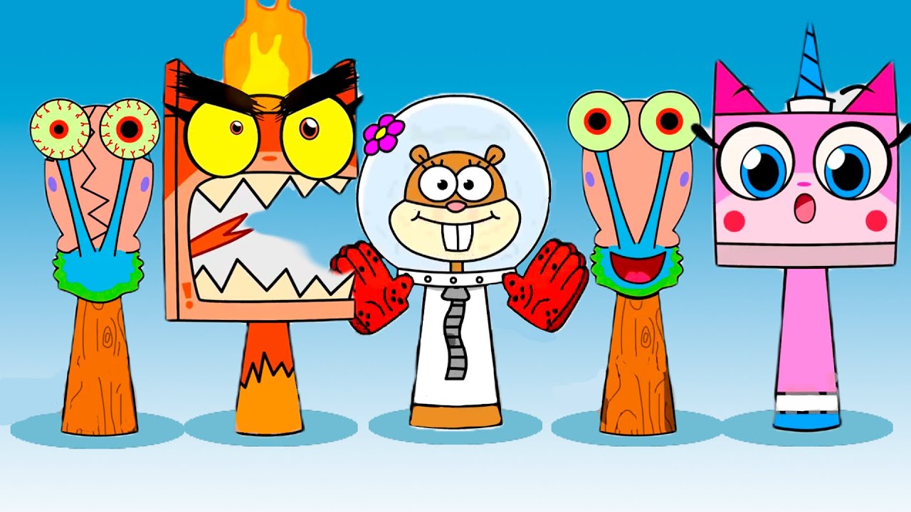 Sprunki OC 03 Gary, Sandy, Unikitty All Phase Meets Phase 4 ...