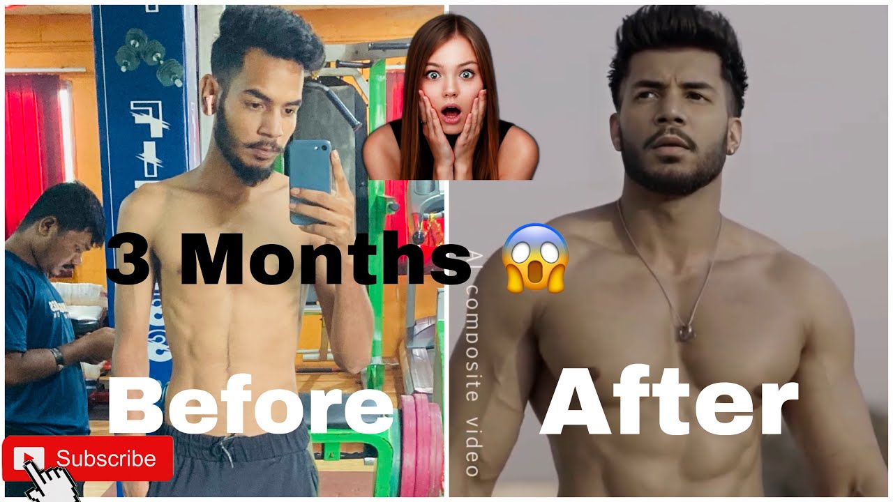 3 Months Body transformation || Natural body || - YouTube