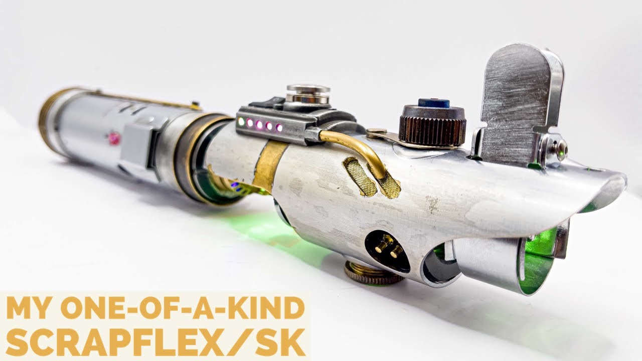 My Full Custom Scrapflex/Starkiller - YouTube