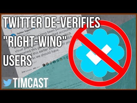 TWITTER REMOVES VERIFICATION FROM RIGHT WING PERSONALITIES - YouTube